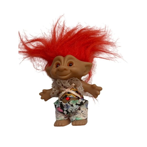 Russ Berrie | Toys | Russ Berrie Red Hair Jeweled Red Jewel Belly ...